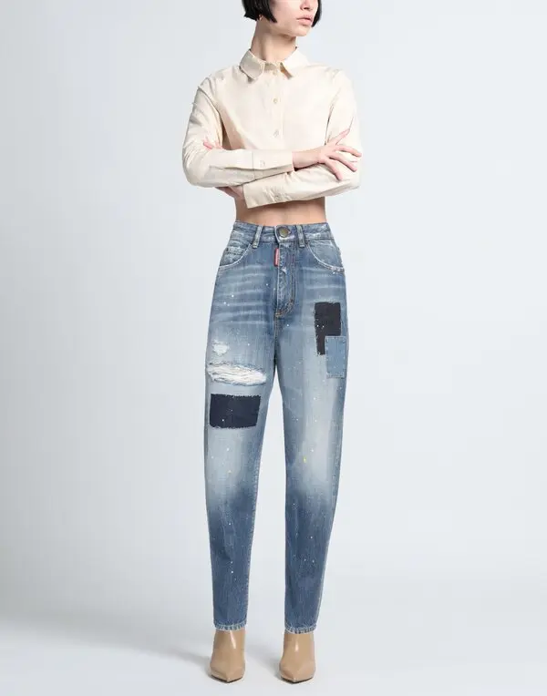 Dsquared2 Cotton Denim Jeans