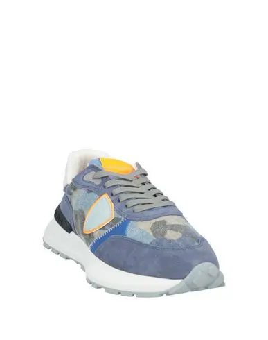Philippe Model Low-top Camouflage Sneakers - Blue