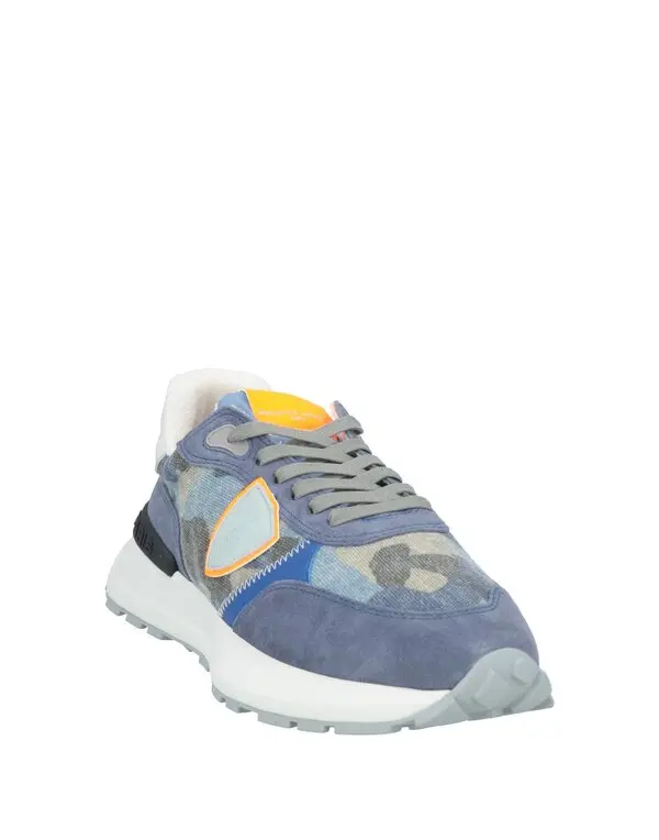 Philippe Model Low-top Camouflage Sneakers - Blue