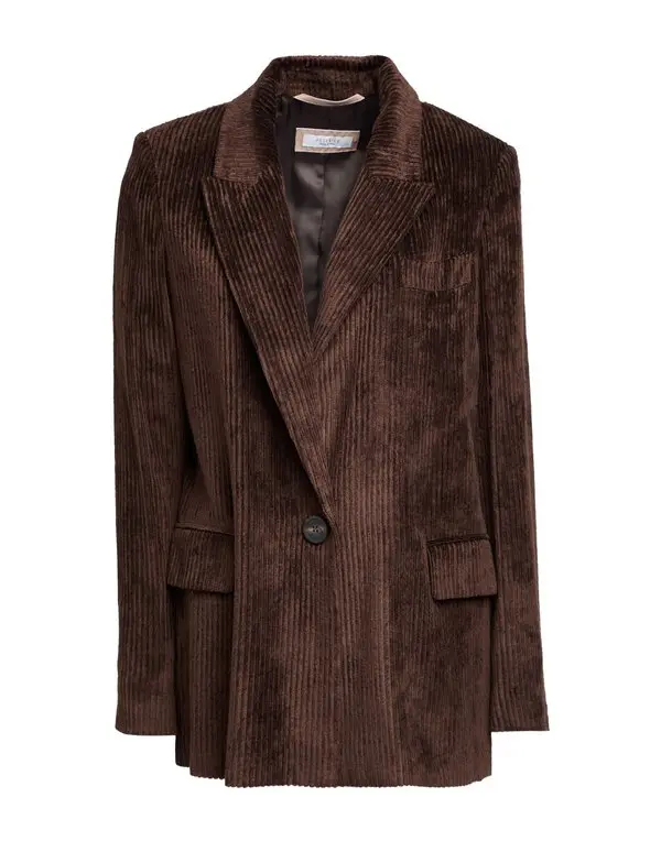 Peserico Single-breasted Corduroy Blazer