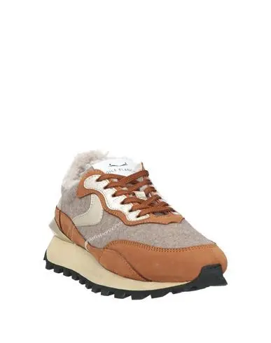 VOILE BLANCHE Leather And Textile Sneakers - Grey