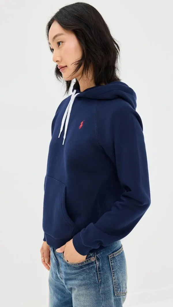 Polo Ralph Lauren Shrunken Hooded Sweatshirt
