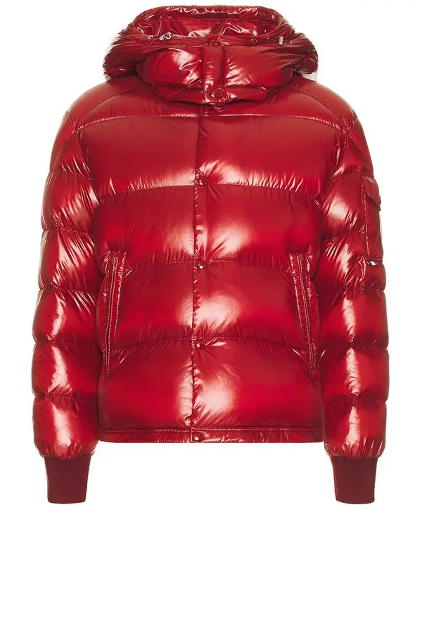 Moncler Maljasset Bomber Jacket - Berry