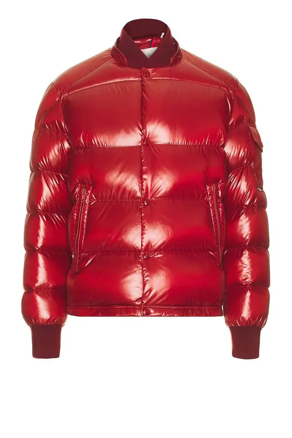 Moncler Maljasset Bomber Jacket - Berry