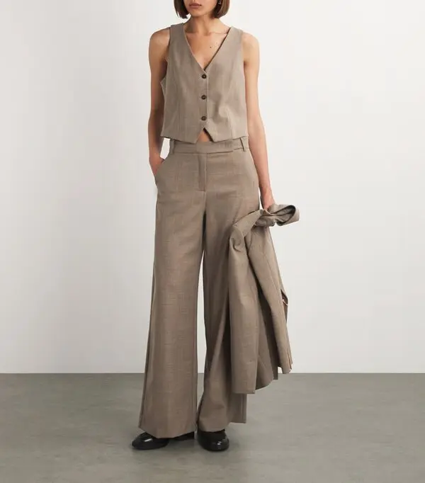 Max & Co. Wide-leg Tailored Trousers