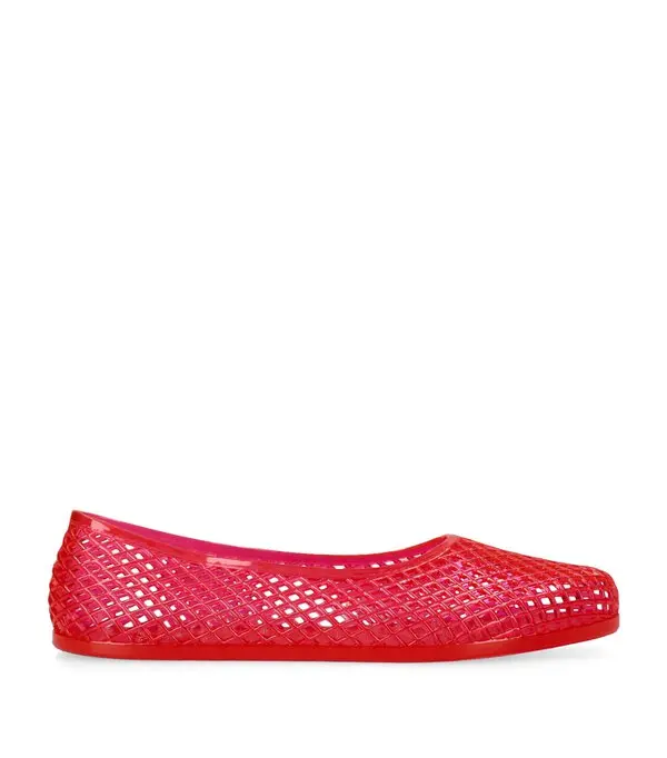 ANCIENT GREEK SANDALS Iro Flats - Red
