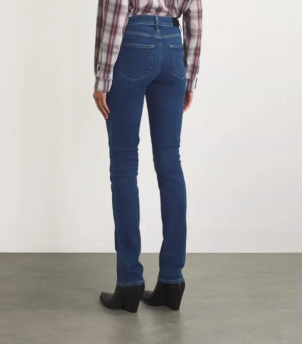 Paige Hoxton Mid-waist Straight Jeans