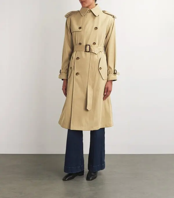 Polo Ralph Lauren Cotton Gabardine Double-breasted Trench Coat