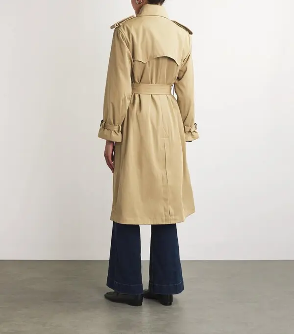 Polo Ralph Lauren Cotton Gabardine Double-breasted Trench Coat
