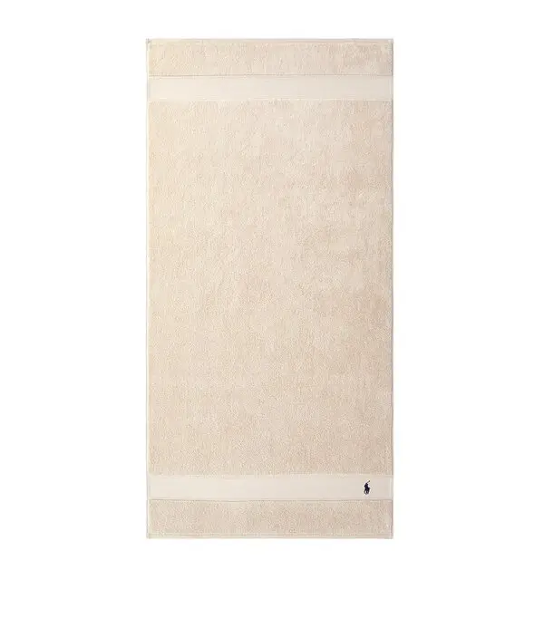 Ralph Lauren Polo Player Bath Towel - Beige