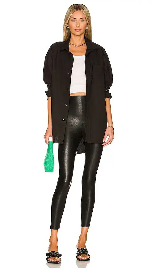 Commando Petite Faux Leather Leggings In . Also