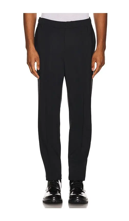 Theory Precision Ponte Curtis Pant - Black