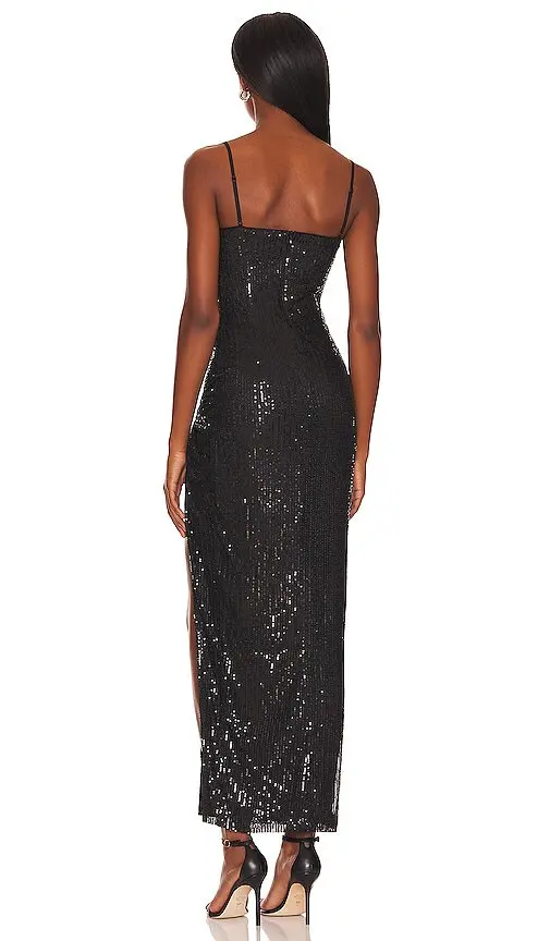 Superdown Chrissy Slit Maxi Dress