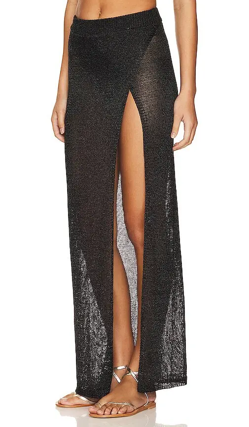 Superdown Keva Wrap Maxi Skirt