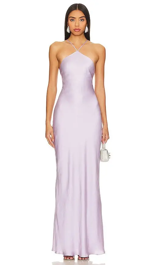 Line & Dot Kira Maxi Dress - Lavender
