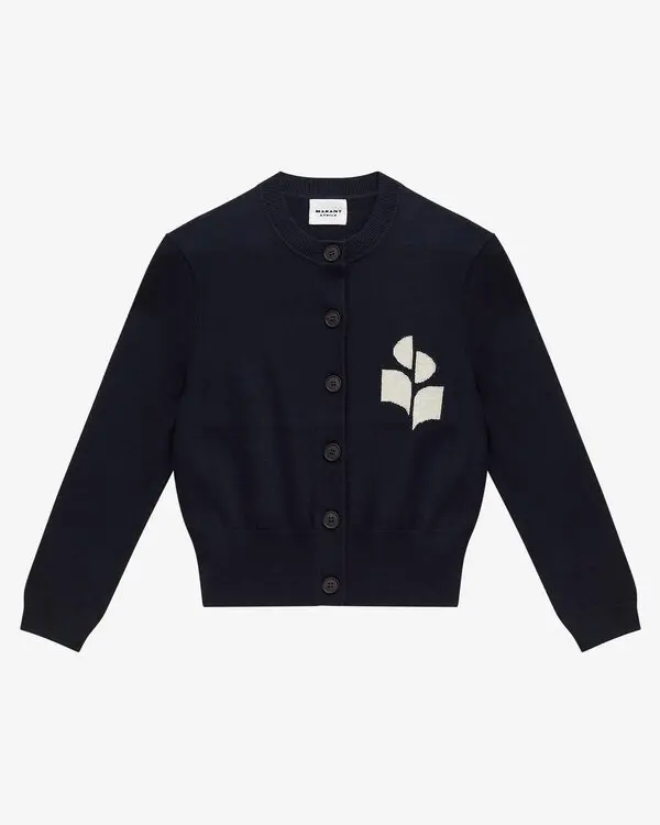 MARANT ETOILE Newton Cardigan - Midnight
