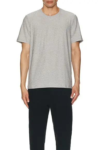 Beyond Yoga Always Beyond Crew Tee 2.0 - Silver Mist