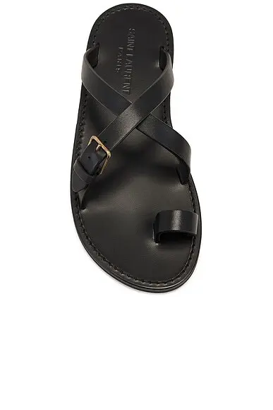 Saint Laurent Leather Sandals