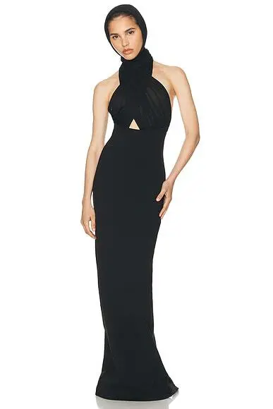 HELSA The Amber Dress - Black