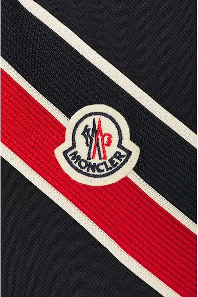 Moncler Short Sleeve Polo - Black