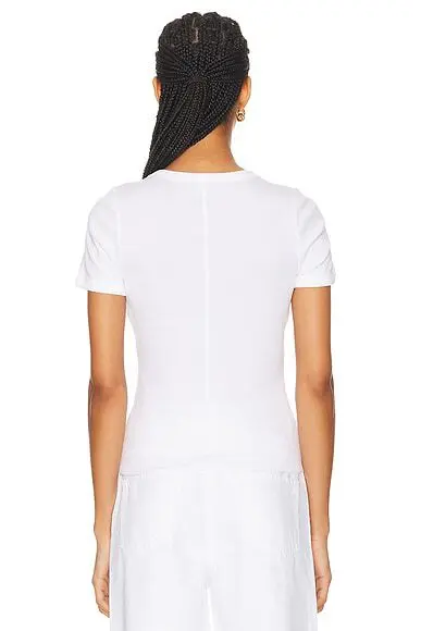 FLORE FLORE Organic Cotton Car Tee - White
