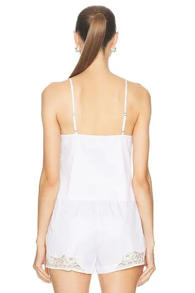 FLEUR DU MAL Lace Insert Cami