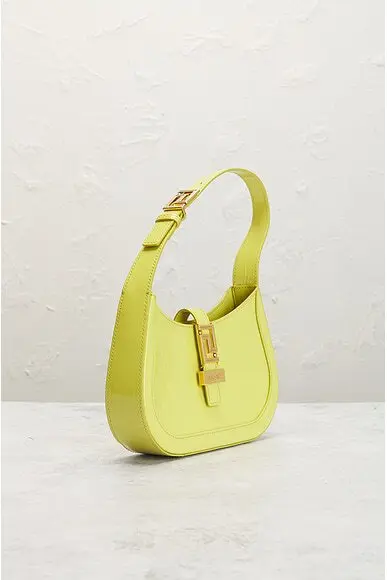 Versace Greca Goddess Hobo Bag - Yellow