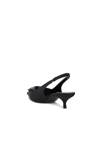 Balenciaga L40 Knife Bow Slingback Heel