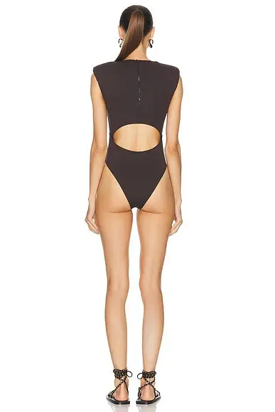 Alaïa Cutout One Piece Swimsuit