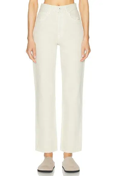 SLVRLAKE London Straight Leg Jeans