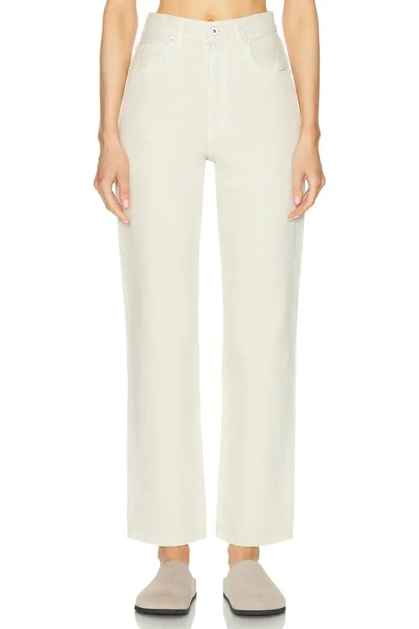 SLVRLAKE London Straight Leg Jeans