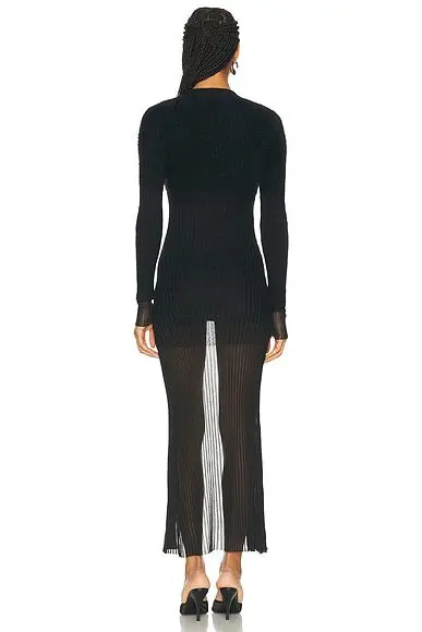 Attico Long Cardigan