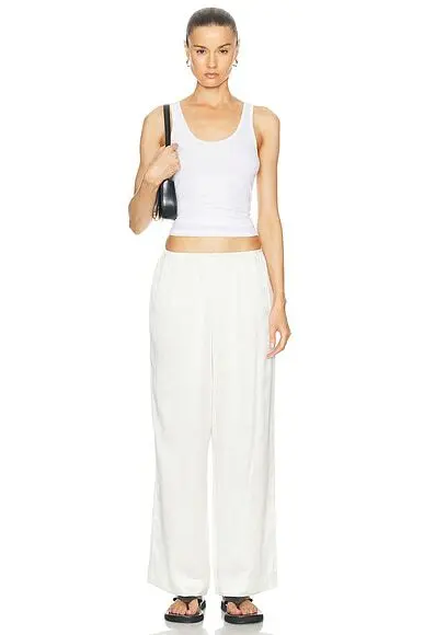 Enza Costa Stretch Silk Knit Tank