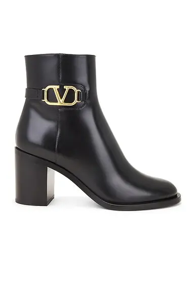 Valentino Garavani V Logo Signature Bootie