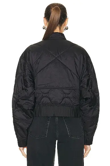 AGOLDE X Shoreditch Ski Club Iona Quilted Bomber Jacket