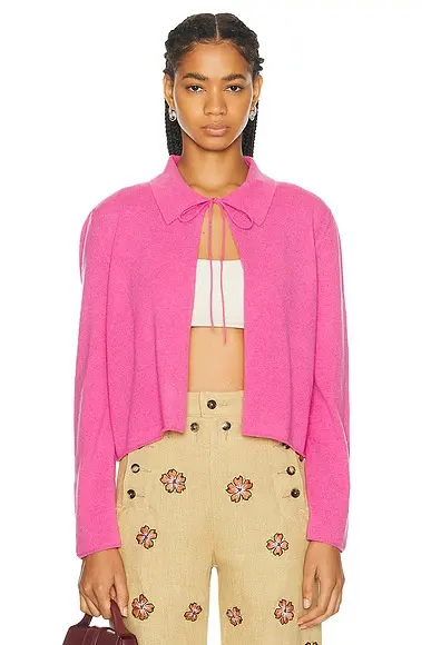 BODE Lodge Cardigan - Pink
