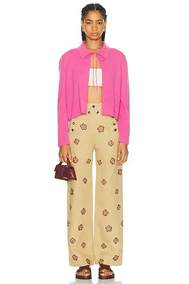 BODE Lodge Cardigan - Pink