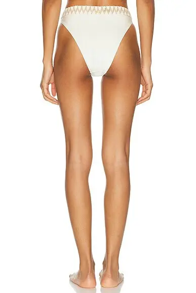 PatBO Jute Trim Bikini Bottom