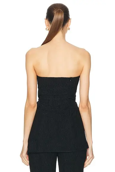 GANNI Strapless Top