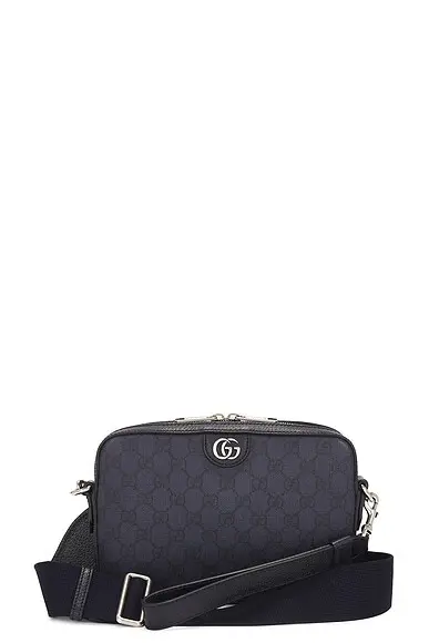 Gucci Ophidia Shoulder Bag - Navy