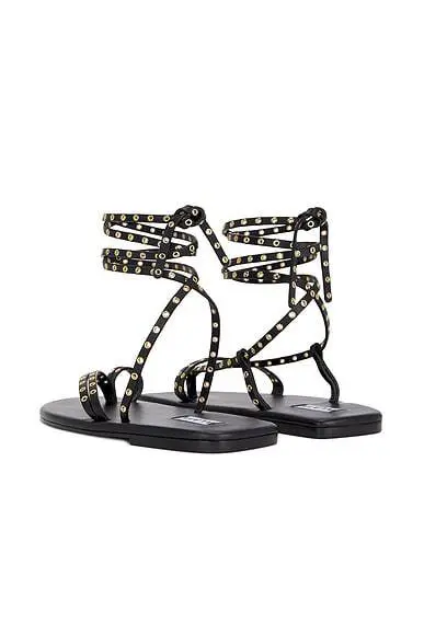 Alaïa Flat Strappy Sandal