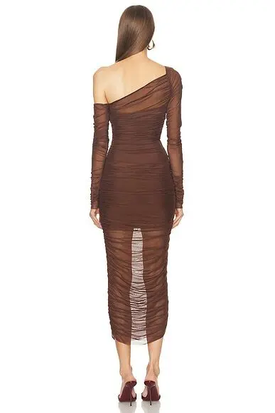 SEROYA Chantae Mesh Dress - Coconut