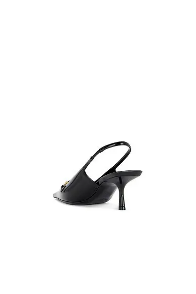 Saint Laurent Carine Slingback Pump - Nero