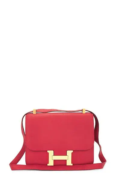 Hermès Swift Constance 24 Shoulder Bag - Red