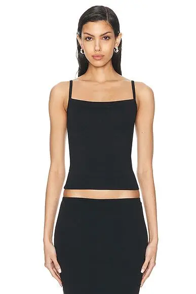 Eterne 90's Tank Top - Black