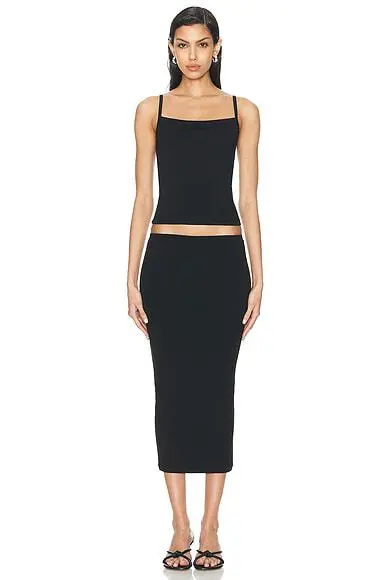 Eterne 90's Tank Top - Black