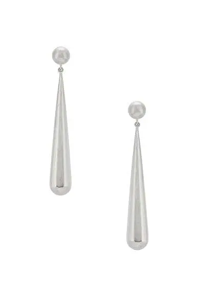 Lié Studio Louise Dangle Earrings - Silver