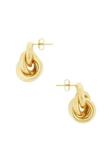 Lié Studio Vera Dangle Earrings - Gold