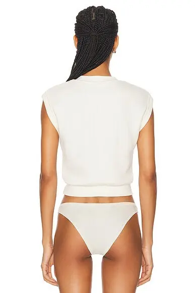 Eterne Sleeveless Crewneck Top