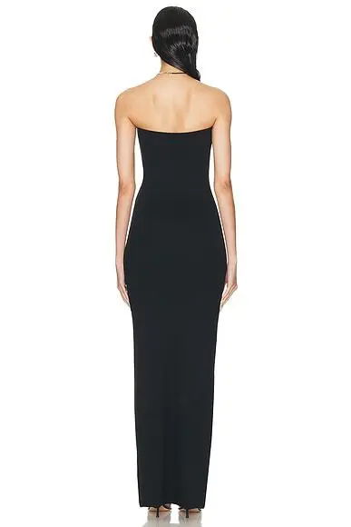 Eterne Tube Maxi Dress - Black